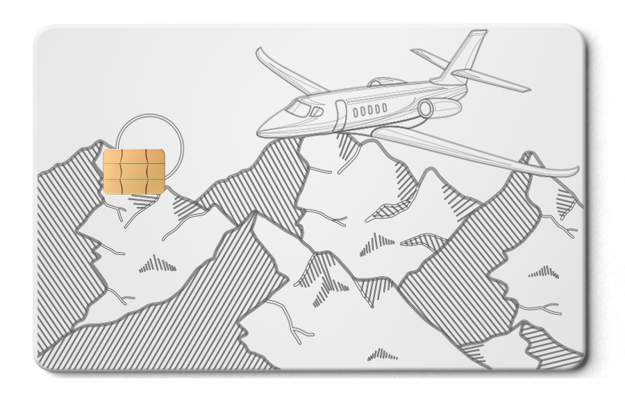 Aerial – Metal Card